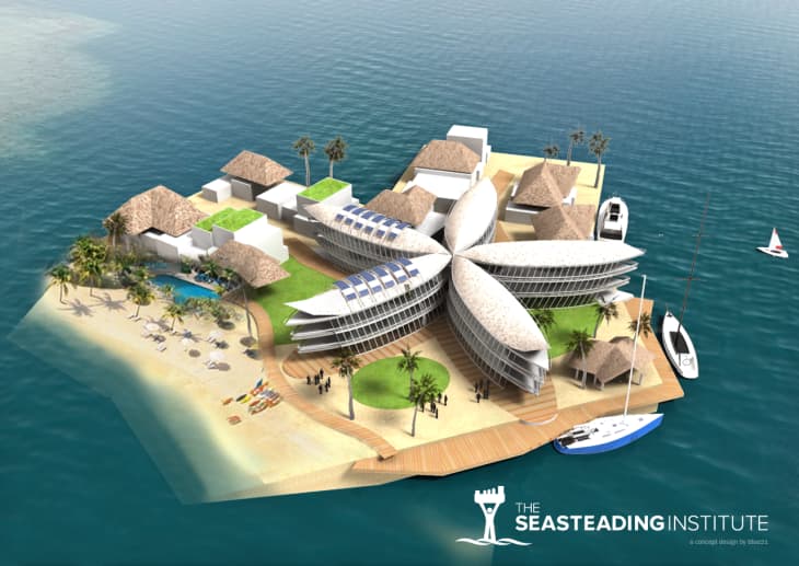 Seasteading Floating City Island Project Homes On Water | Apartment Therapy