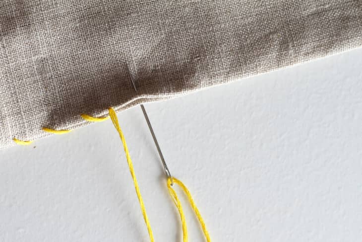 How to Sew Basic Stitches: 6 Stitch Photo Tutorials | Apartment Therapy