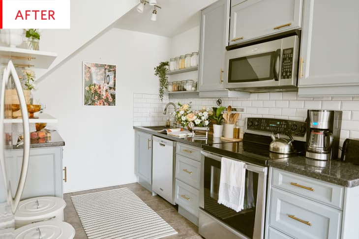 Budget Rental Kitchen Makeover Photos and Ideas | Apartment Therapy