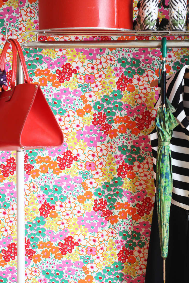 Fabric as Wallpaper: How to Apply It Easily | Apartment Therapy