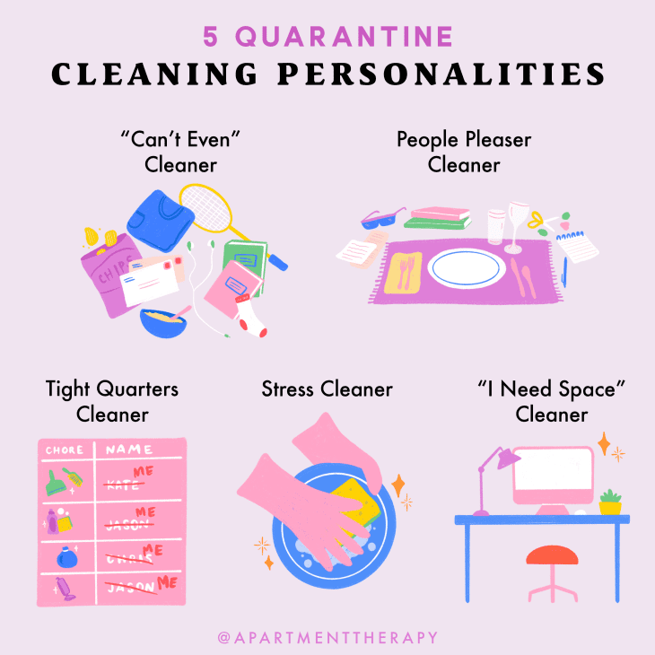 5 Quarantine Cleaning Personalities & Traits | Apartment Therapy