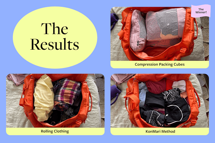 I Tried 3 Ways to Pack a Suitcase and Found One Winner | Apartment Therapy