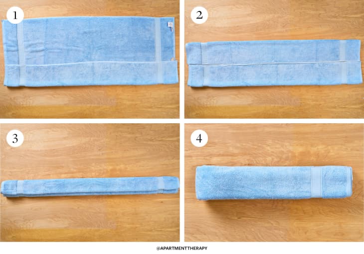 How to Fold Towels in 5 Different Ways | Apartment Therapy