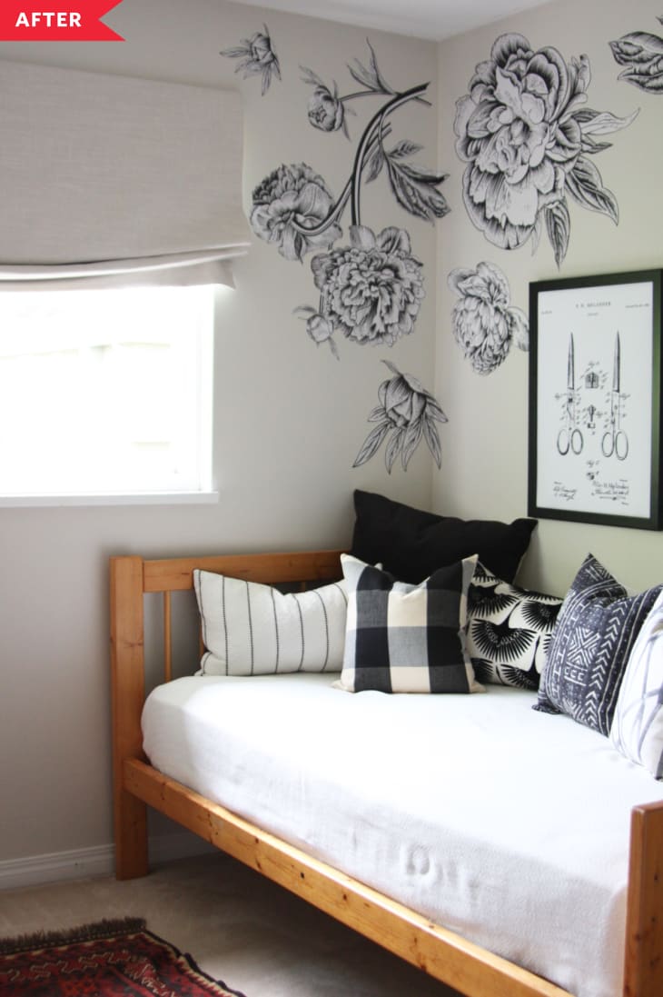 Organized Craft Space Makeover - Bedroom Turned Craft Space | Apartment ...