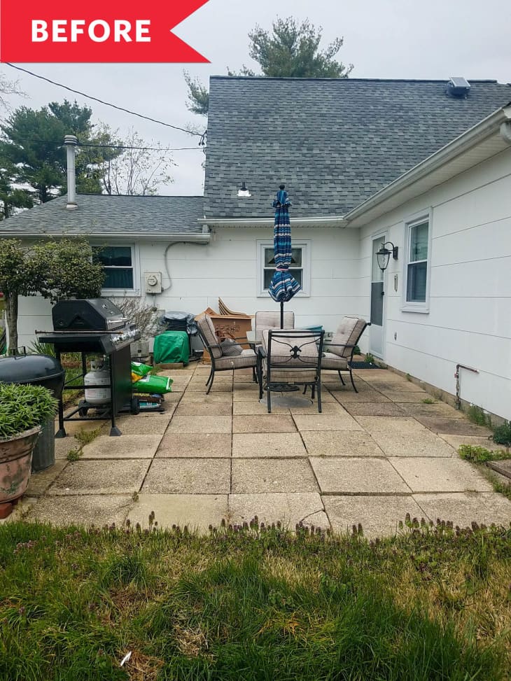 Patio Redo with Pergola Shade | Apartment Therapy