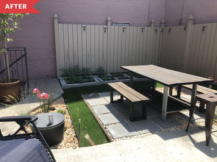 Small Patio Backyard Low-Cost Redo | Apartment Therapy