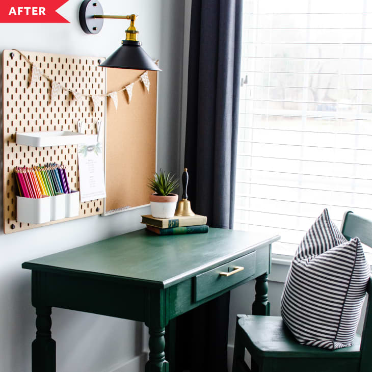 DIY Kid's Workspace Redo | Apartment Therapy