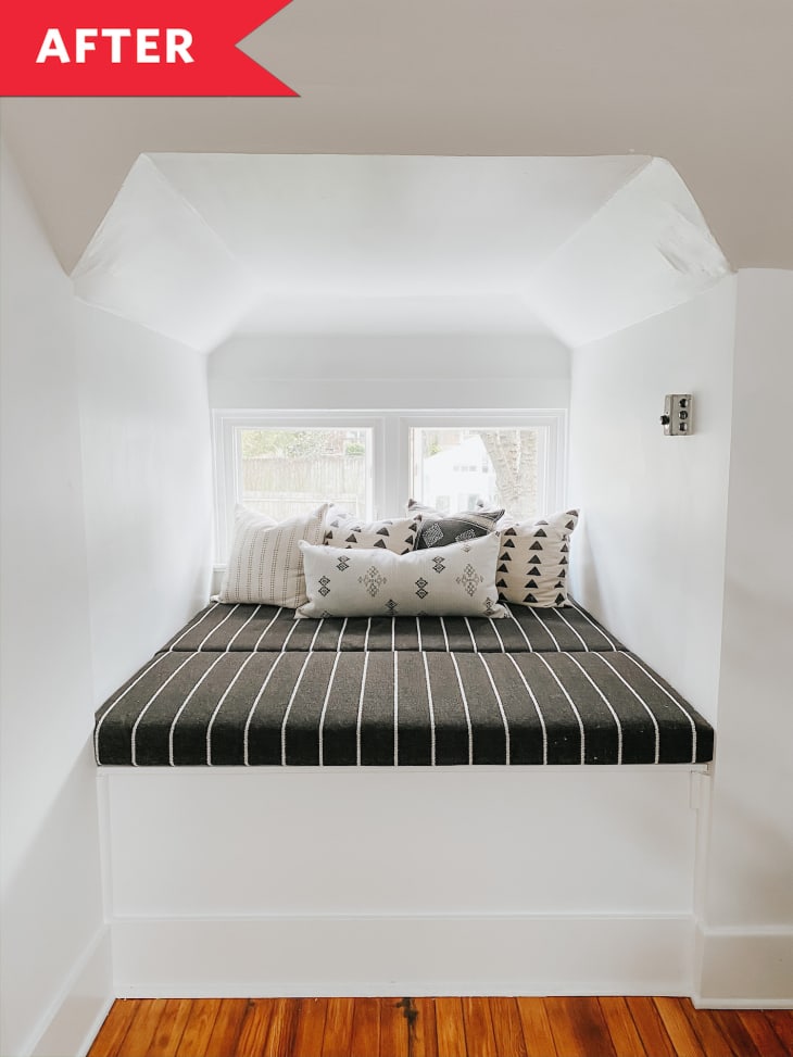 Dormer Window Alcove Built-In Nook Redo | Apartment Therapy