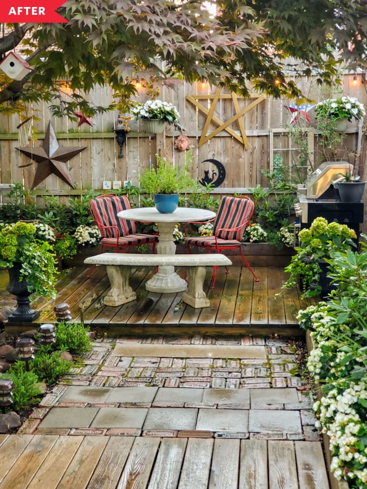 $3000 Backyard and Patio Transformation | Apartment Therapy