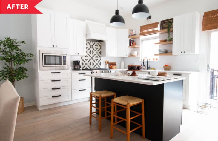 A Builder-Grade 2000s Townhouse Gets a Modern Update | The Kitchn