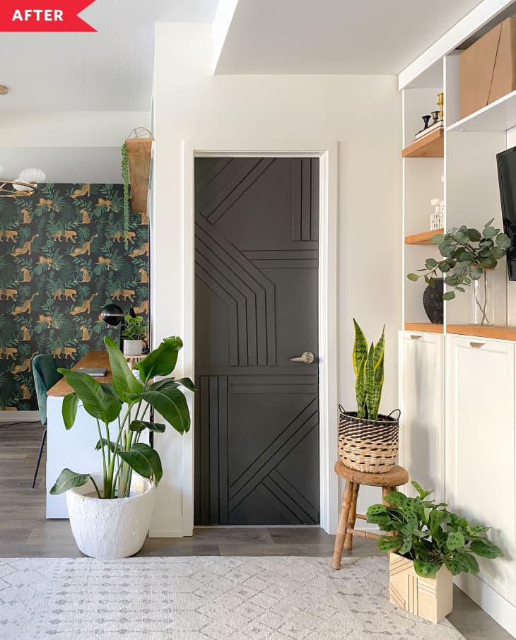 Geometric Door Redo | Apartment Therapy