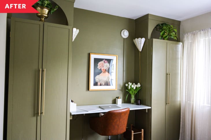 This Renter-Friendly $500 IKEA Hack Looks Like Custom Built-Ins ...