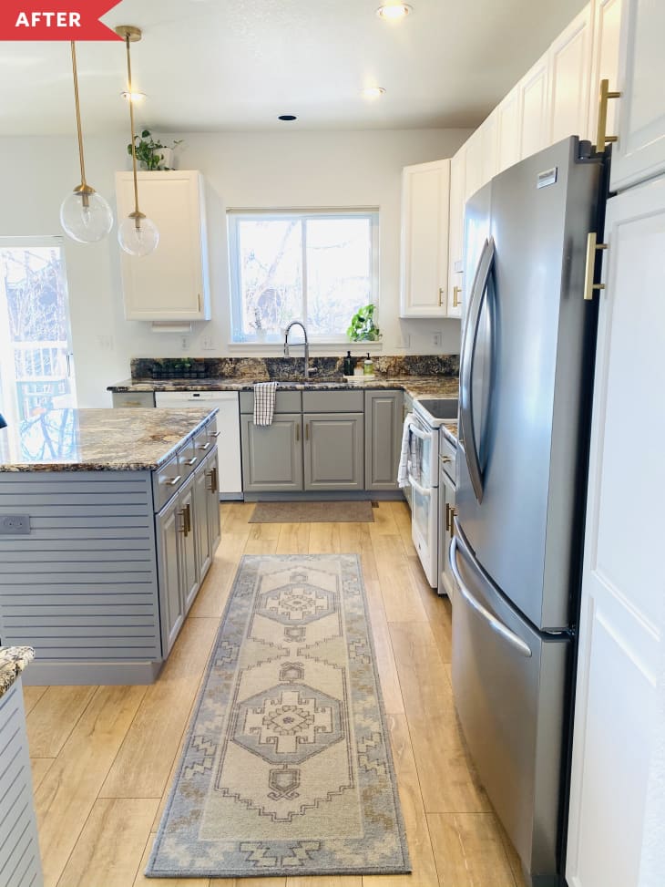 This Kitchen Kept its 90s Cabinets and Countertops | The Kitchn