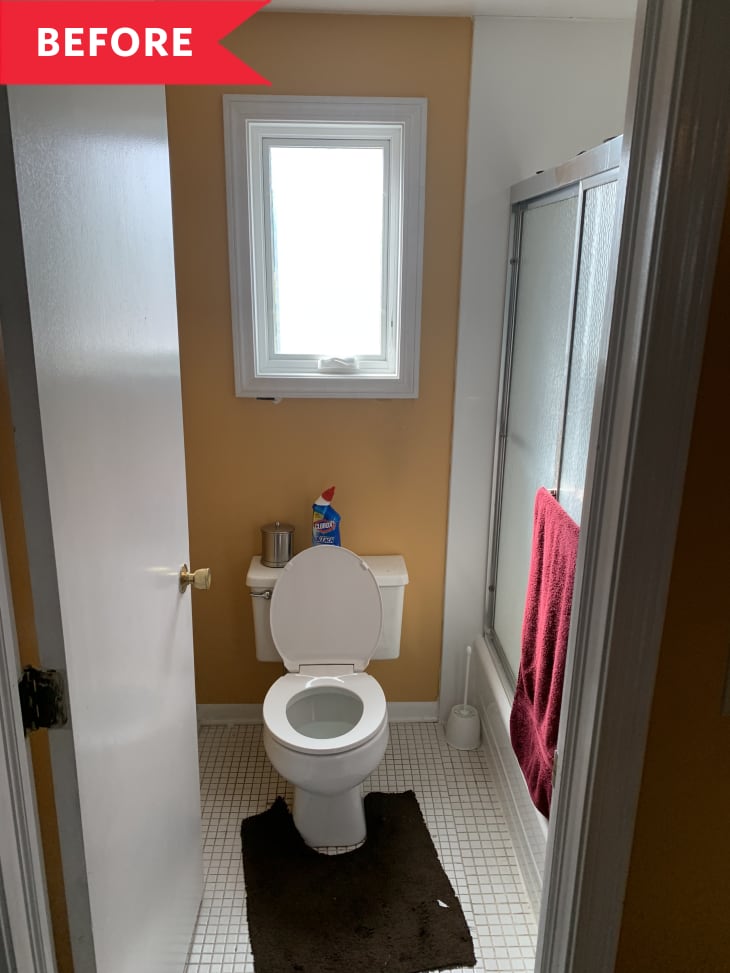This Dated Bathroom Feels Warm and High-End Thanks to Smart DIY Fixes ...