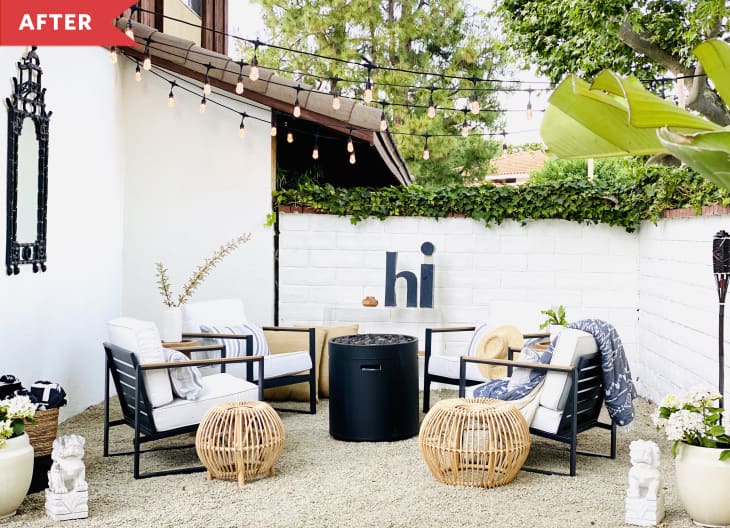 Budget Patio Redo Idea - Stylish Patio Redo | Apartment Therapy