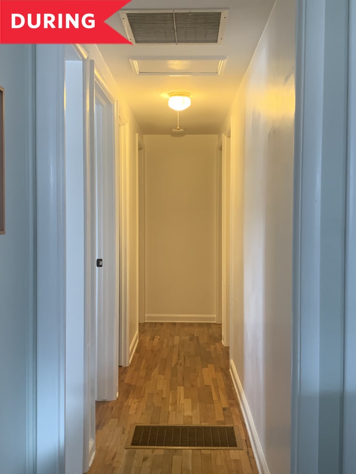 Board and Batten Hallway Redo - Before and After Photos | Apartment Therapy