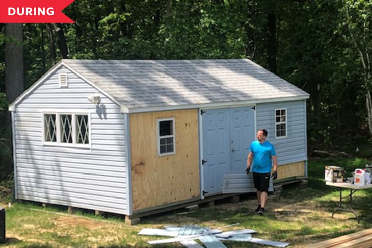 Storage Shed Redo - Before and After Photos | Apartment Therapy