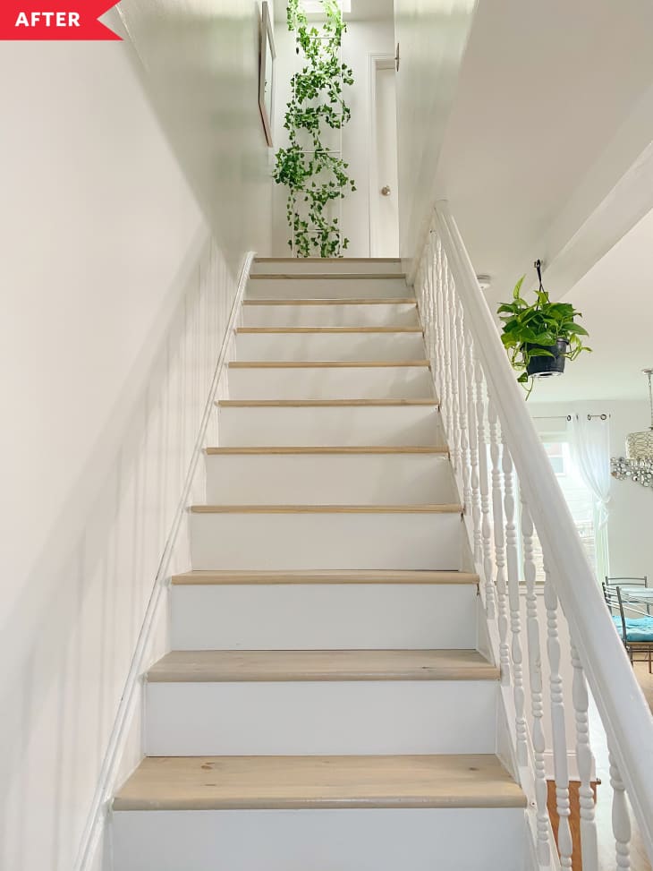 DIY Stair Redo - Before and After Stairs Photos | Apartment Therapy