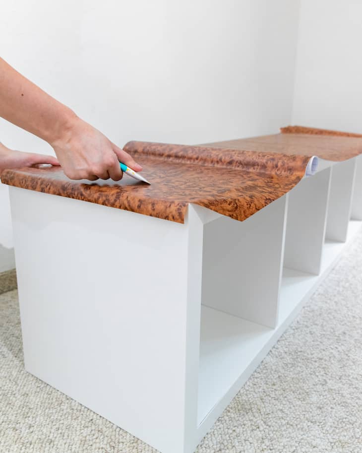 The Best Burl Wood Contact Paper Advice from DIYers | Apartment Therapy