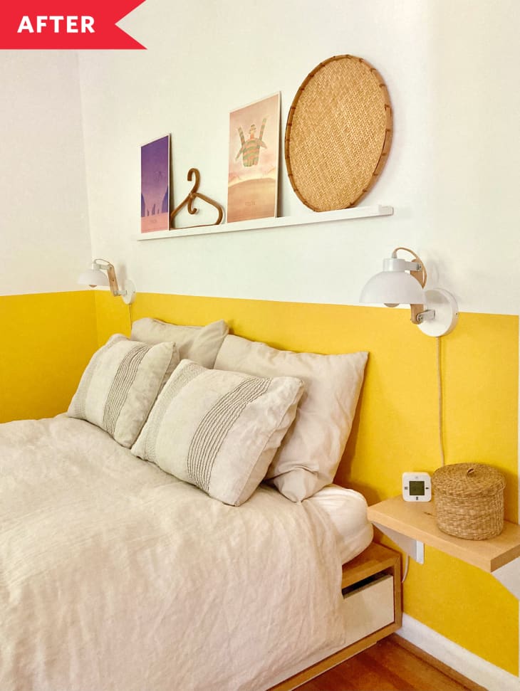 Boring Bedroom Gets $130 Redo - Before and After Photos | Apartment Therapy