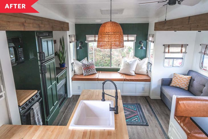 Dated RV Gets Modern Redo - Before and After Photos | Apartment Therapy