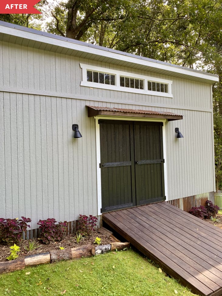 Shed makeover - Before and After Photos | Apartment Therapy