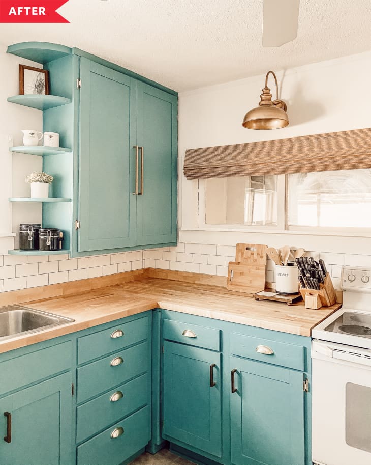 Smart Way to Fake Subway Tile - DIY Kitchen Makeover | The Kitchn