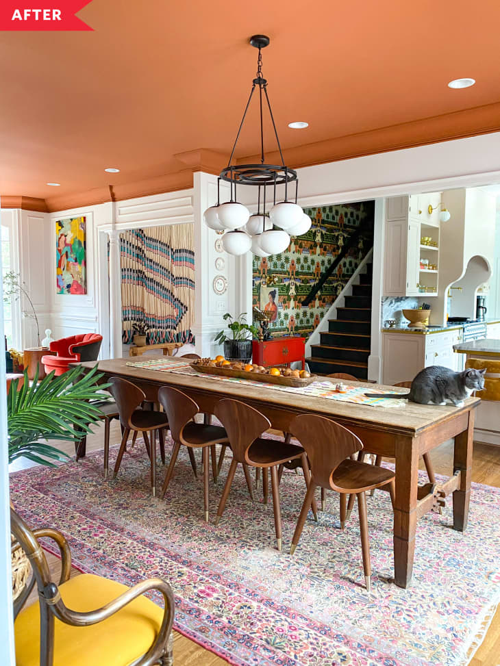 Before & After: A Bland Dining Room Gets a Welcoming Makeover | The Kitchn