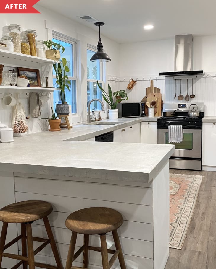 Farmhouse-Style Kitchen Redo - Before and After Photos | Apartment Therapy