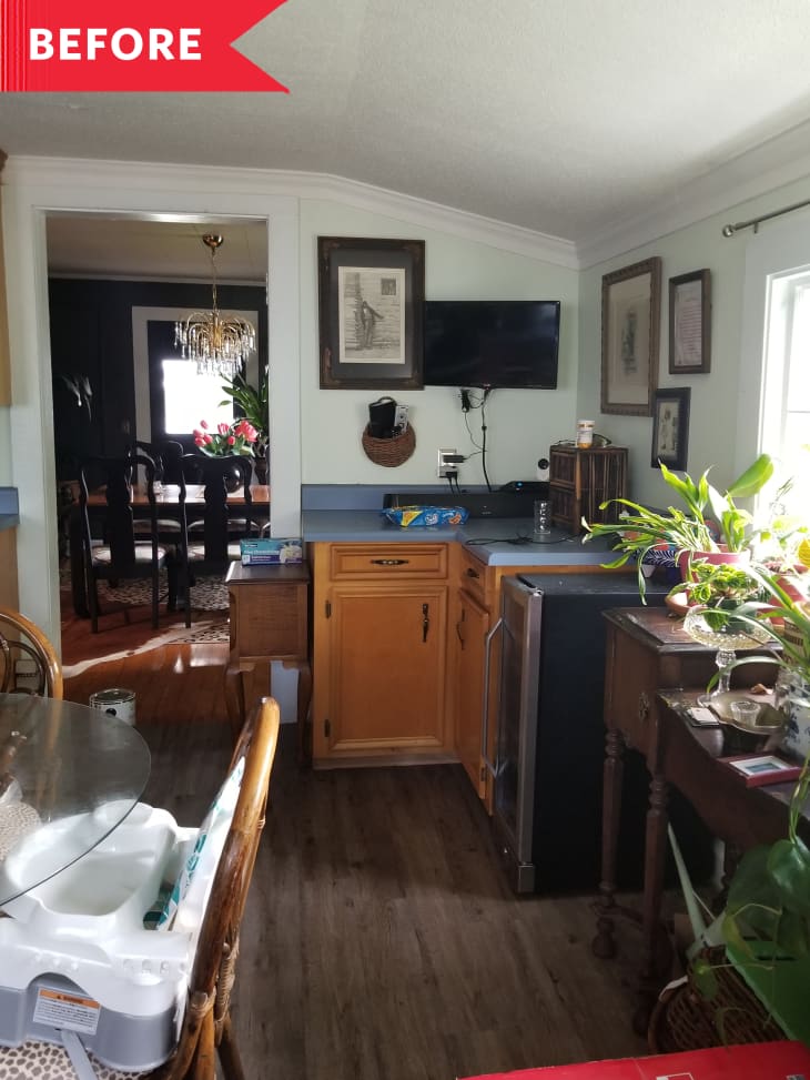 Eclectic Kitchen Redo with Thrifted Finds | Apartment Therapy