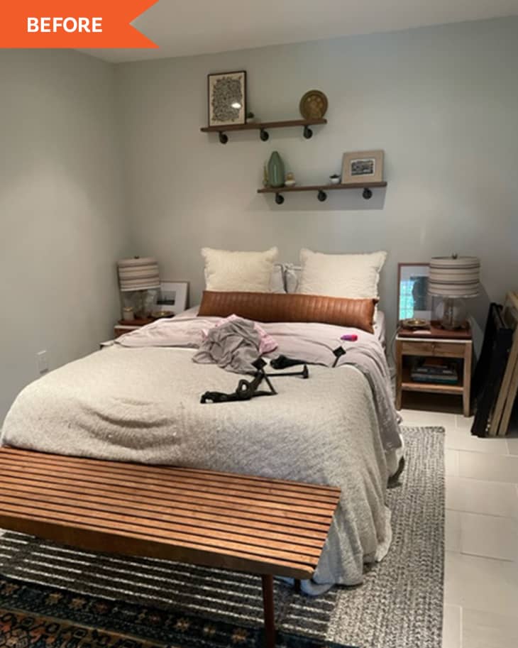 Faux Plaster Bedroom Redo - Before and After Photos | Apartment Therapy