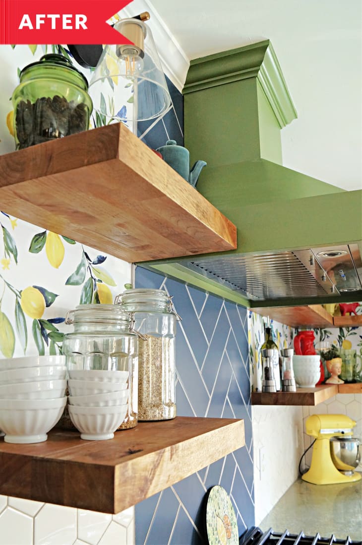 '90s Kitchen Gets a Pattern-Filled Remodel - Before and After Photos ...