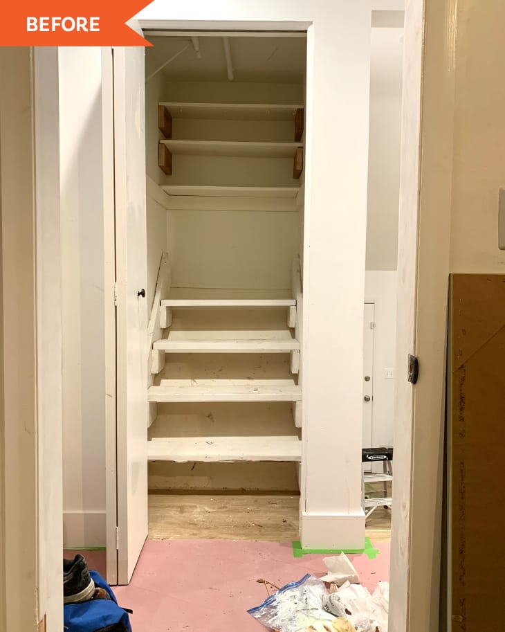 Before & After: A $400 DIY Gives a Fun “Secret Door” Quality to a ...