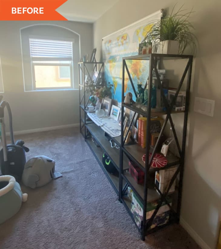 $700 IKEA PAX Built-in Desk Hack - Before and After Photos | Apartment ...