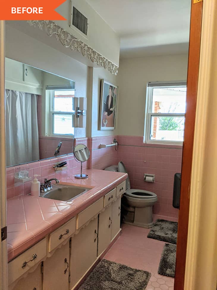 Dated Bathroom Redo for $500 - Before and After Photos | Apartment Therapy
