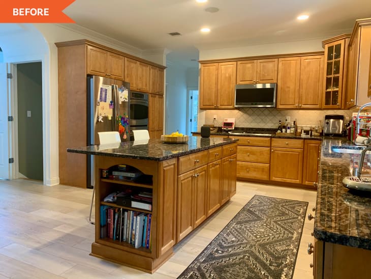 2000s Kitchen Redo with Cabinet Painting Tips - Before and After Photos ...