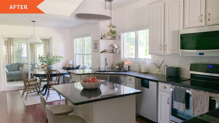 A 2000s-Era Kitchen Gets a New Look for $1,000 - Before After | The Kitchn