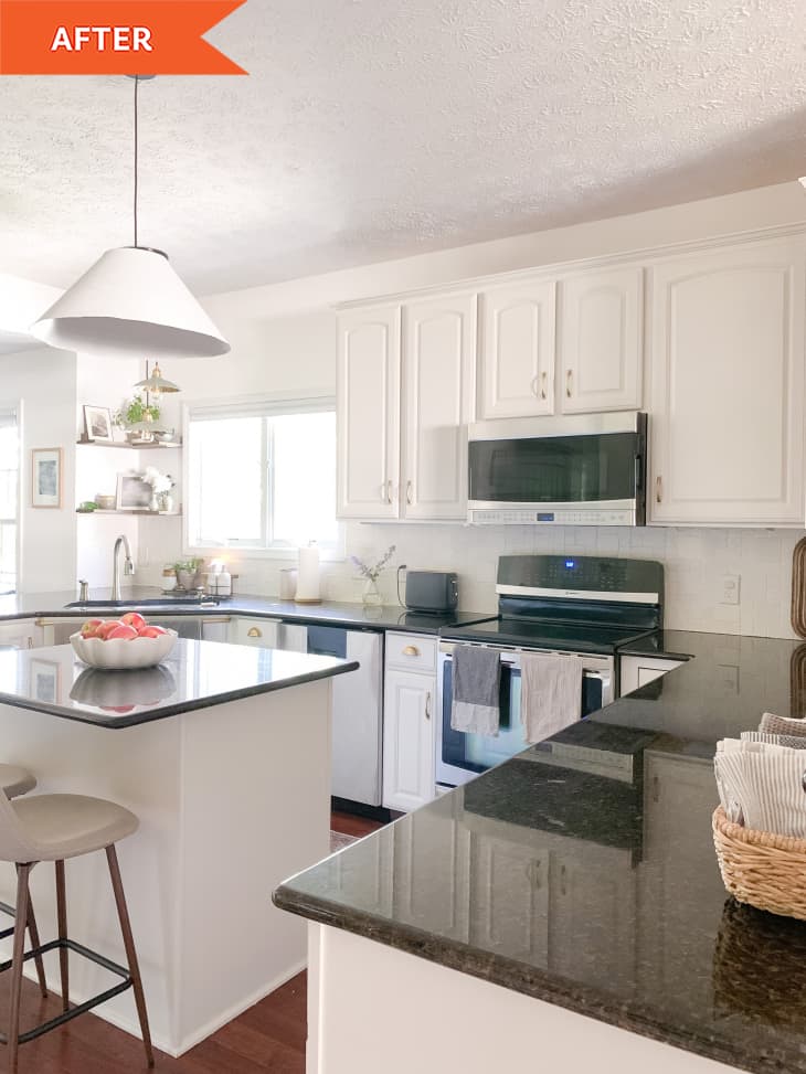 A 2000s-Era Kitchen Gets a New Look for $1,000 - Before After | The Kitchn
