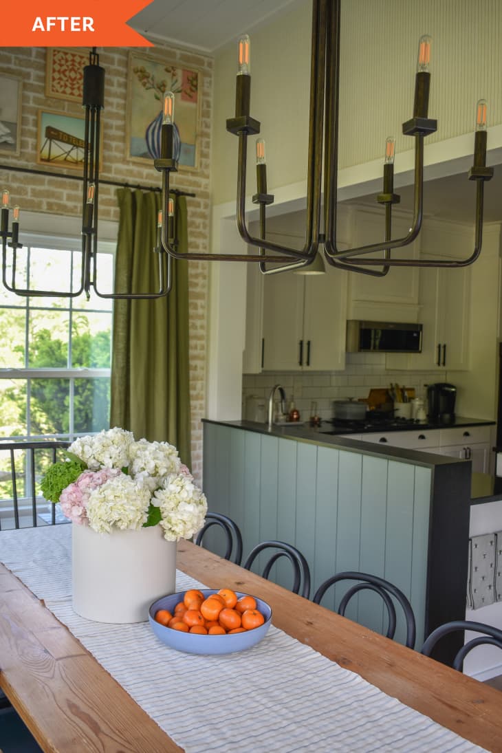 DIY-Filled Dining Room Redo with Built-Ins - Before and After Photos ...