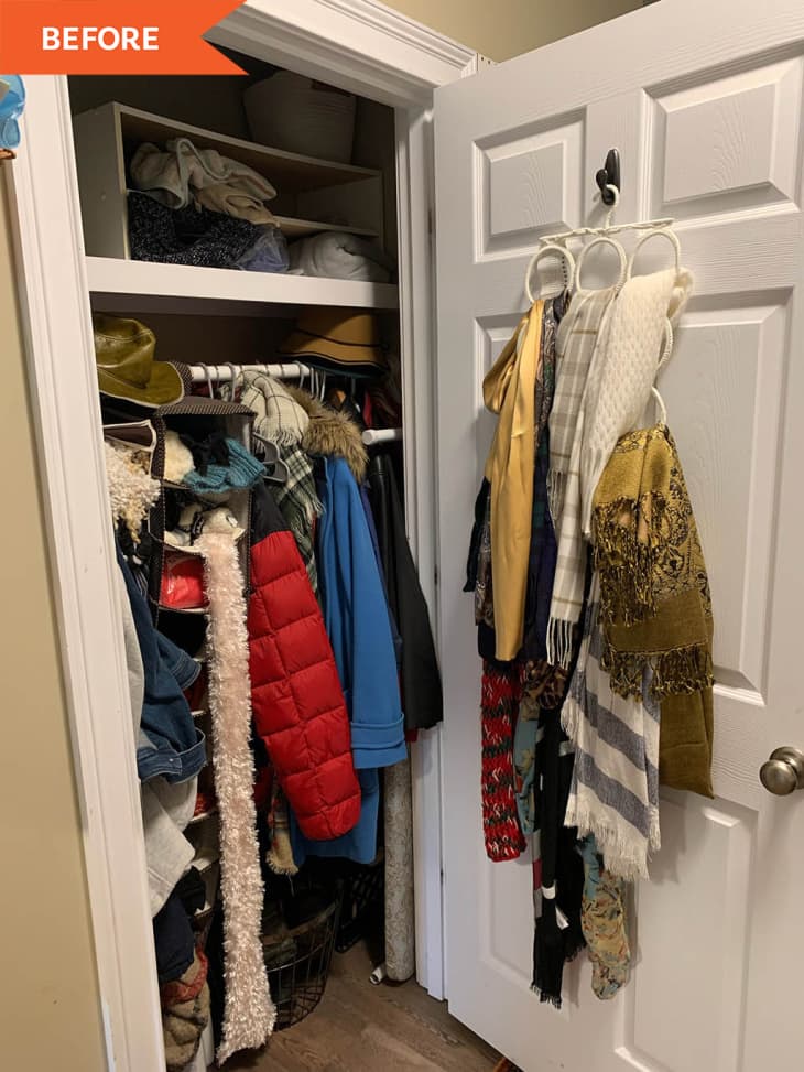 $500 Arch-Shaped Closet Redo - Before and After Photos | Apartment Therapy