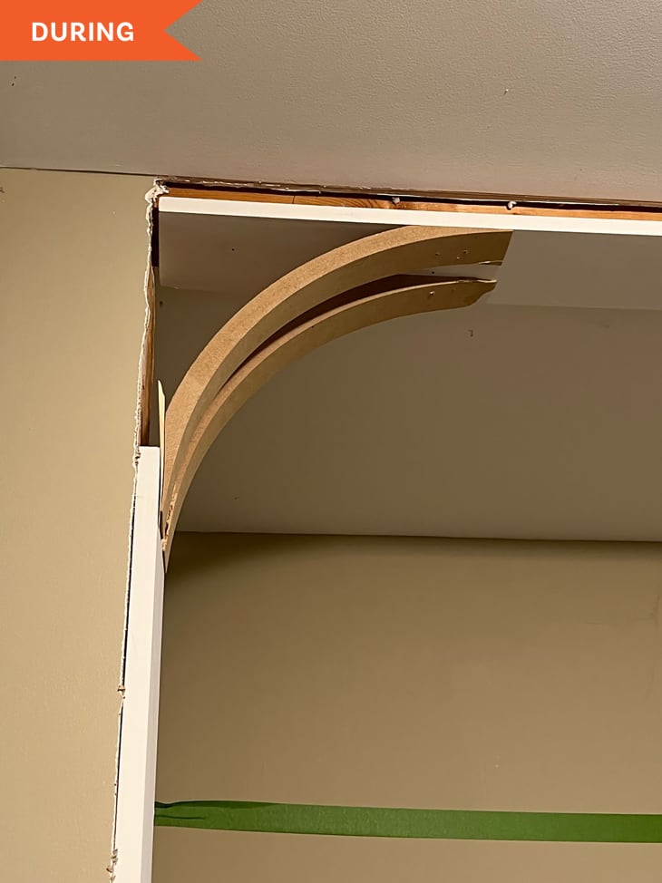 $500 Arch-Shaped Closet Redo - Before and After Photos | Apartment Therapy