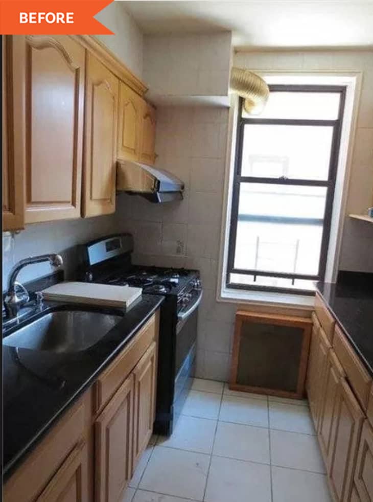 Galley Kitchen Makeover - Before and After Photos | Apartment Therapy