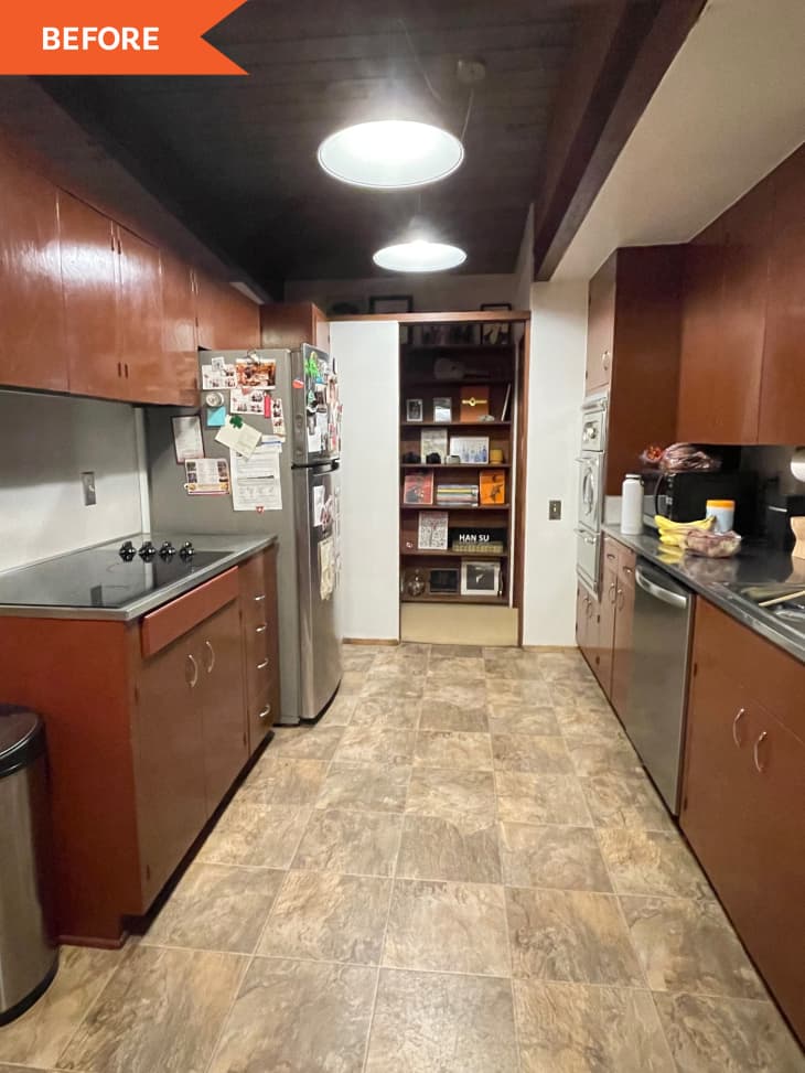 Peel-and-Stick Kitchen Transformation for $500 | Apartment Therapy