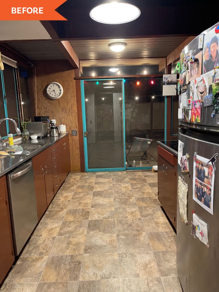 Peel-and-Stick Kitchen Transformation for $500 | Apartment Therapy