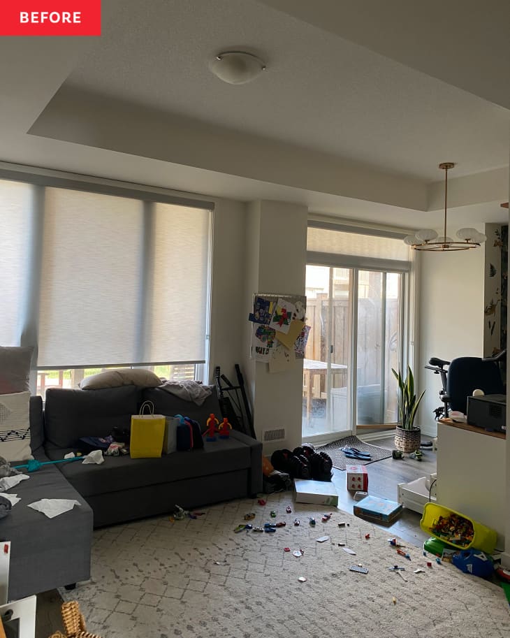 Popcorn Ceiling Cover-Up - Before and After Photos | Apartment Therapy