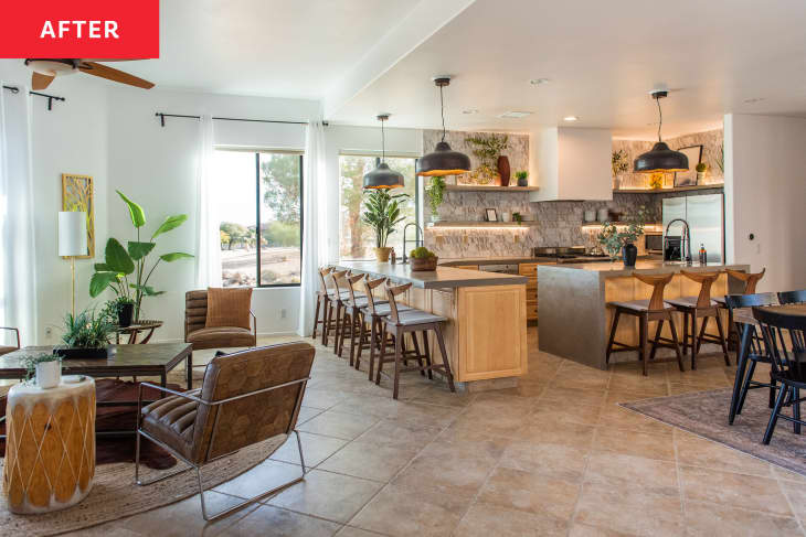 A Dated 2000s Gets a Scandi-Industrial Makeover for $2,000 | Apartment ...