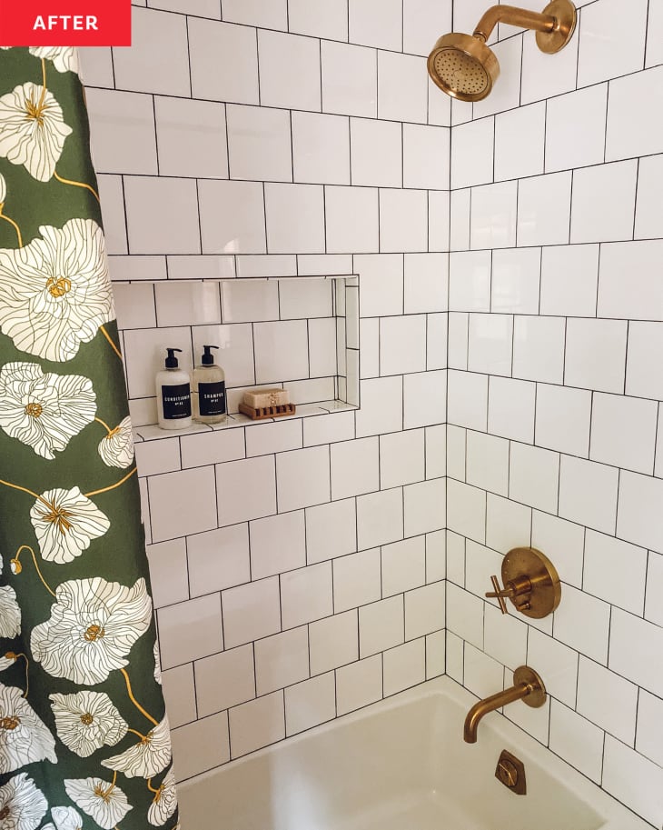 Organic Modern Bathroom Redo - Before and After Photos | Apartment Therapy