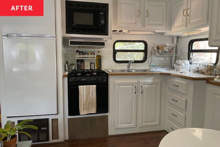 RV Makeover White Paint - Before and After Photos | Apartment Therapy