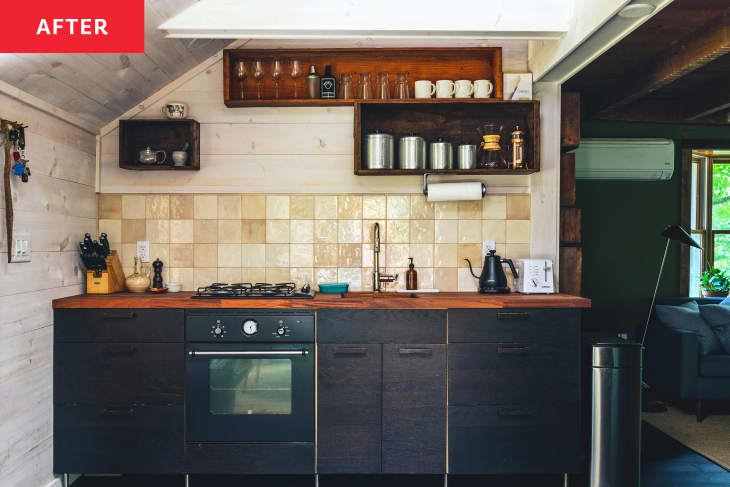 A Small Kitchen's Rustic Redo - Before and After Photos | Apartment Therapy