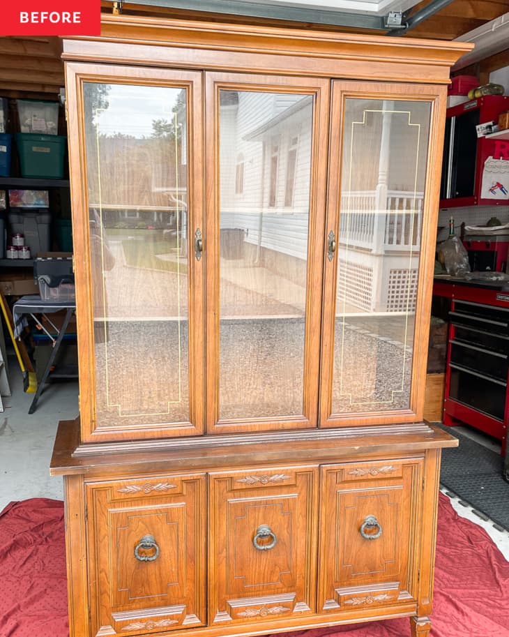 Free Secondhand Hutch Redo - Before and After Photos | Apartment Therapy